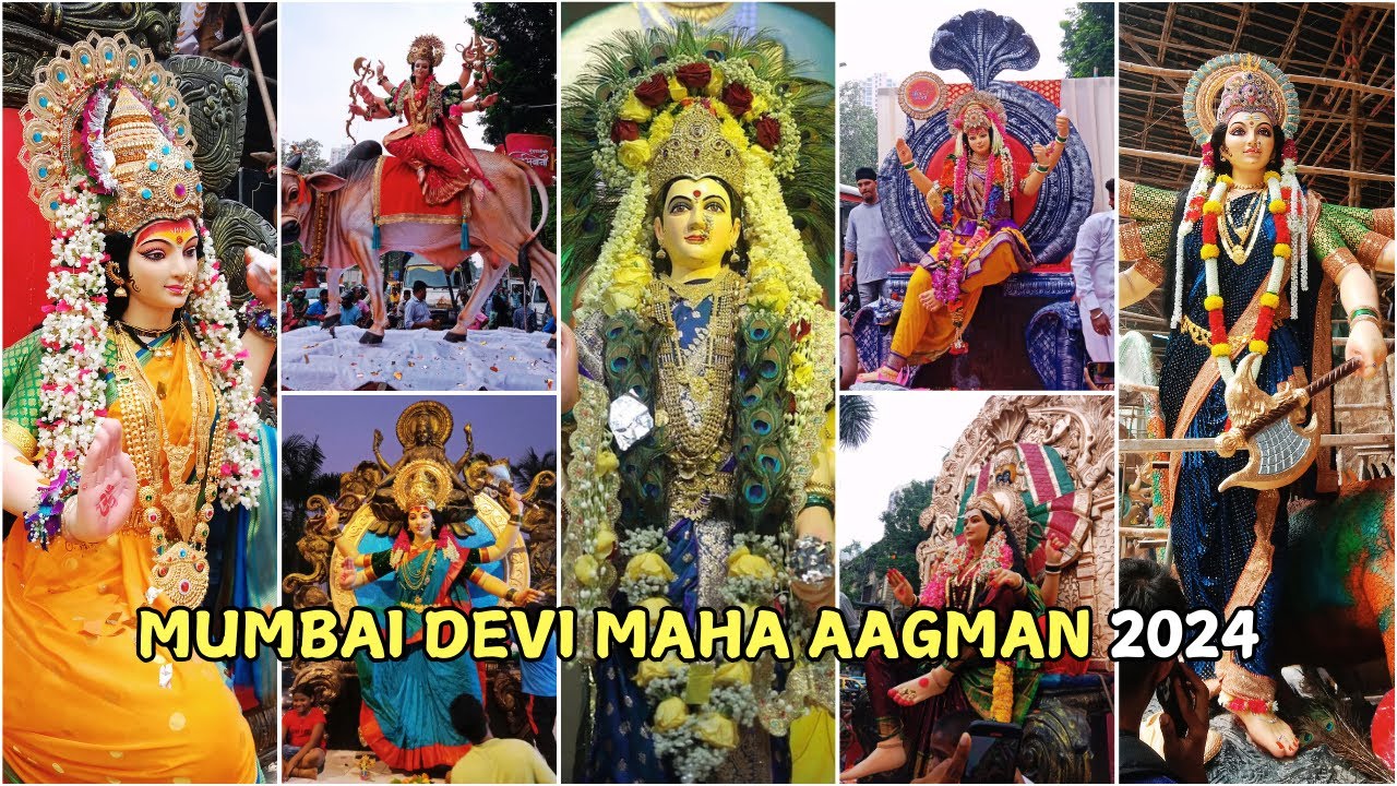 Mumbai Devi Maha Aagman 2024 | Mumbai Devi Aagman 2024 | #tending # ...