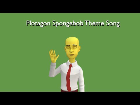 SpongeBob Plotagon Theme Song - YouTube