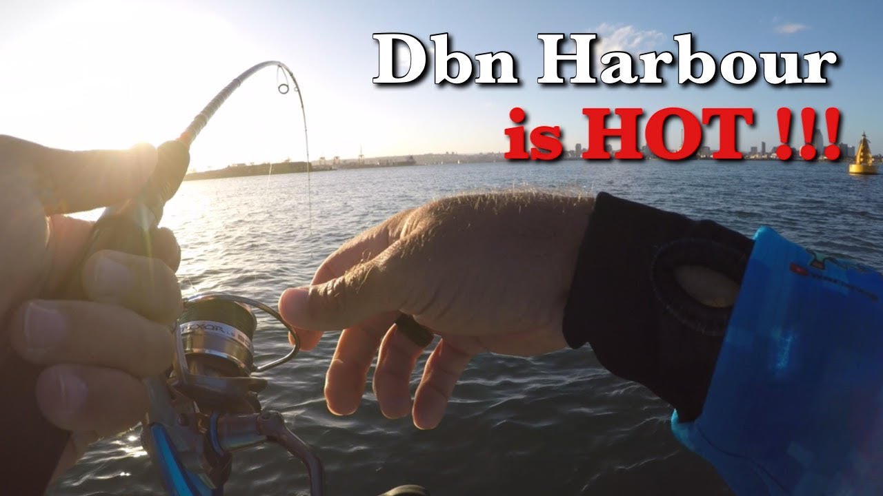 Fishing Durban Harbour for Gamefish, South Africa. Dbn Harbour on FIRE ...