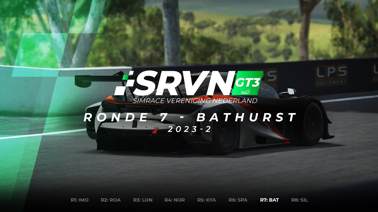 SRVN NK GT3 2023-2 - Ronde 7 - Bathurst - YouTube