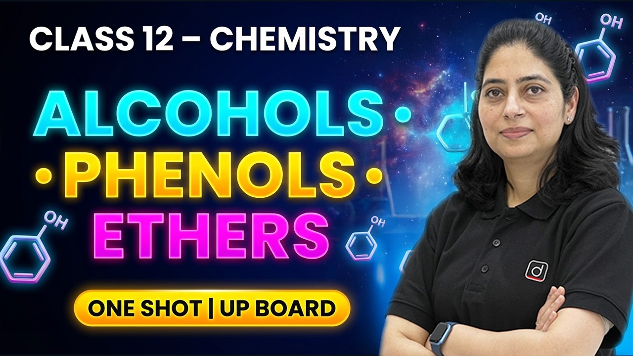 Alcohols, Phenols & Ethers | One Shot | Class 12 Chemistry | UP Board ...