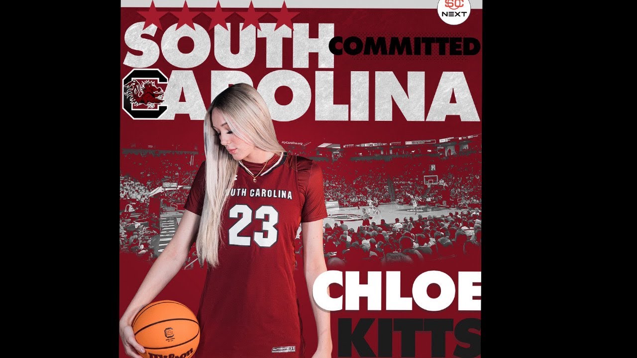5⭐️ Forward Chloe Kitts commits to South Carolina - YouTube