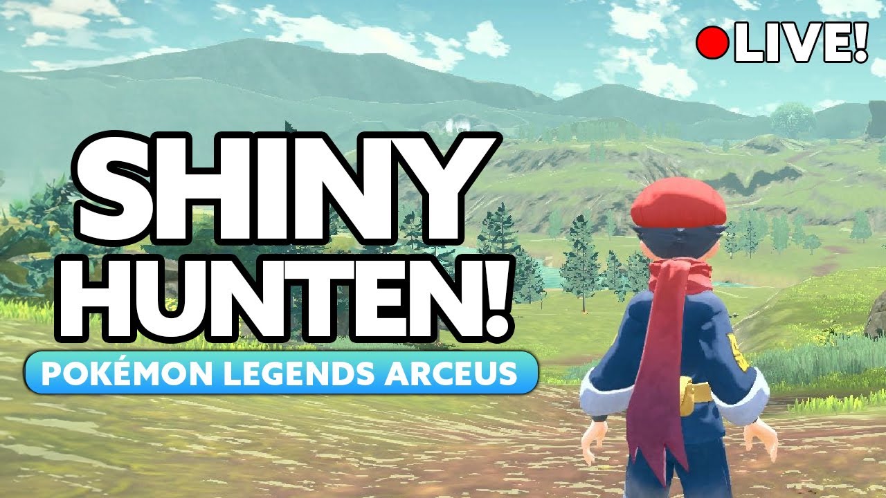 Shiny Hunt Stream! - Pokémon Legends Arceus - YouTube
