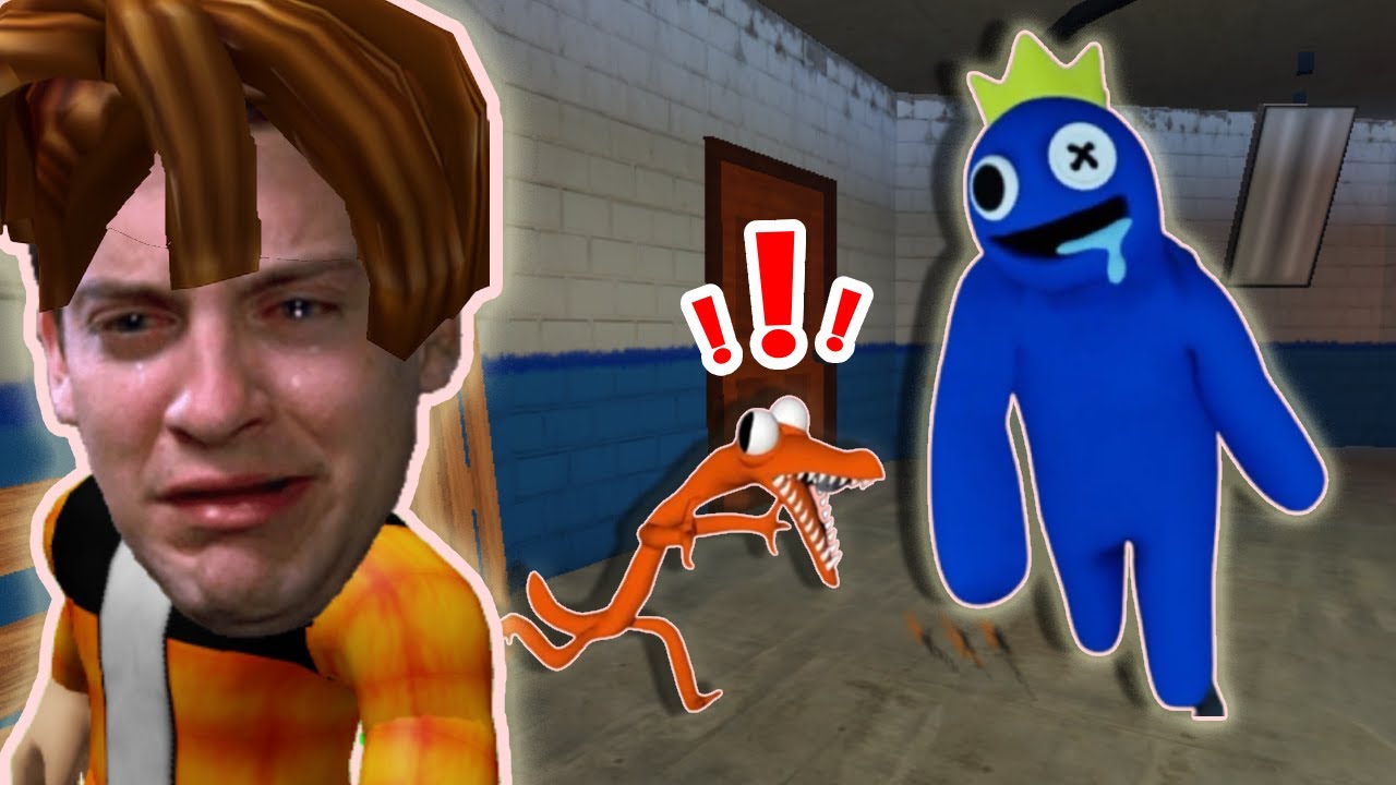 Rainbow Friends Funny moments! - YouTube