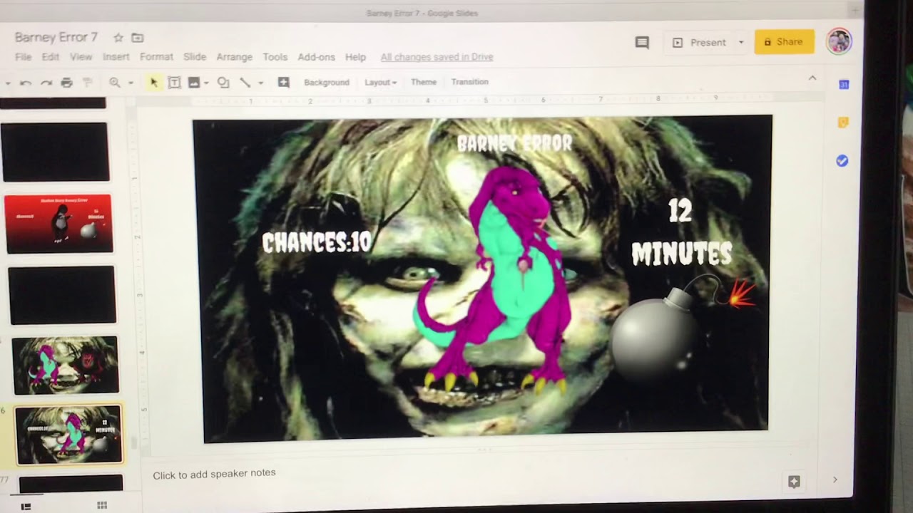 Barney Error 7 (Part 11) (Final Part) - YouTube
