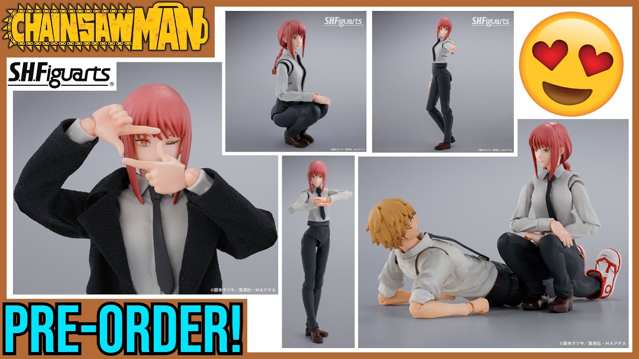 S.H.Figuarts Chainsaw Man Makima PRE-ORDER INFO! - YouTube