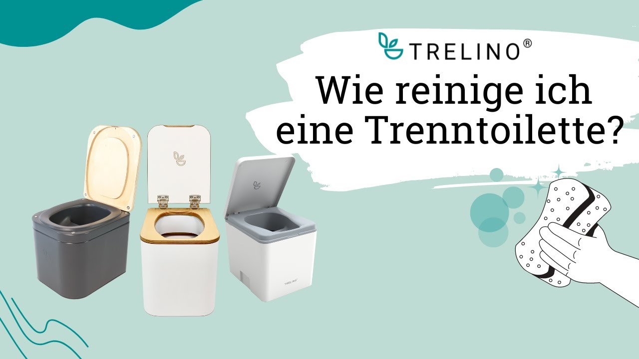 Trenntoilette richtig reinigen: So einfach ist die Reinigung! # ...