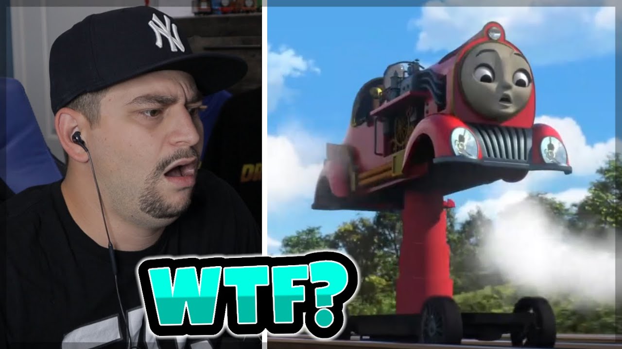 WTF IS THAT!? - Cleo The Road Engine | Thomas & Friends REACTION! - YouTube