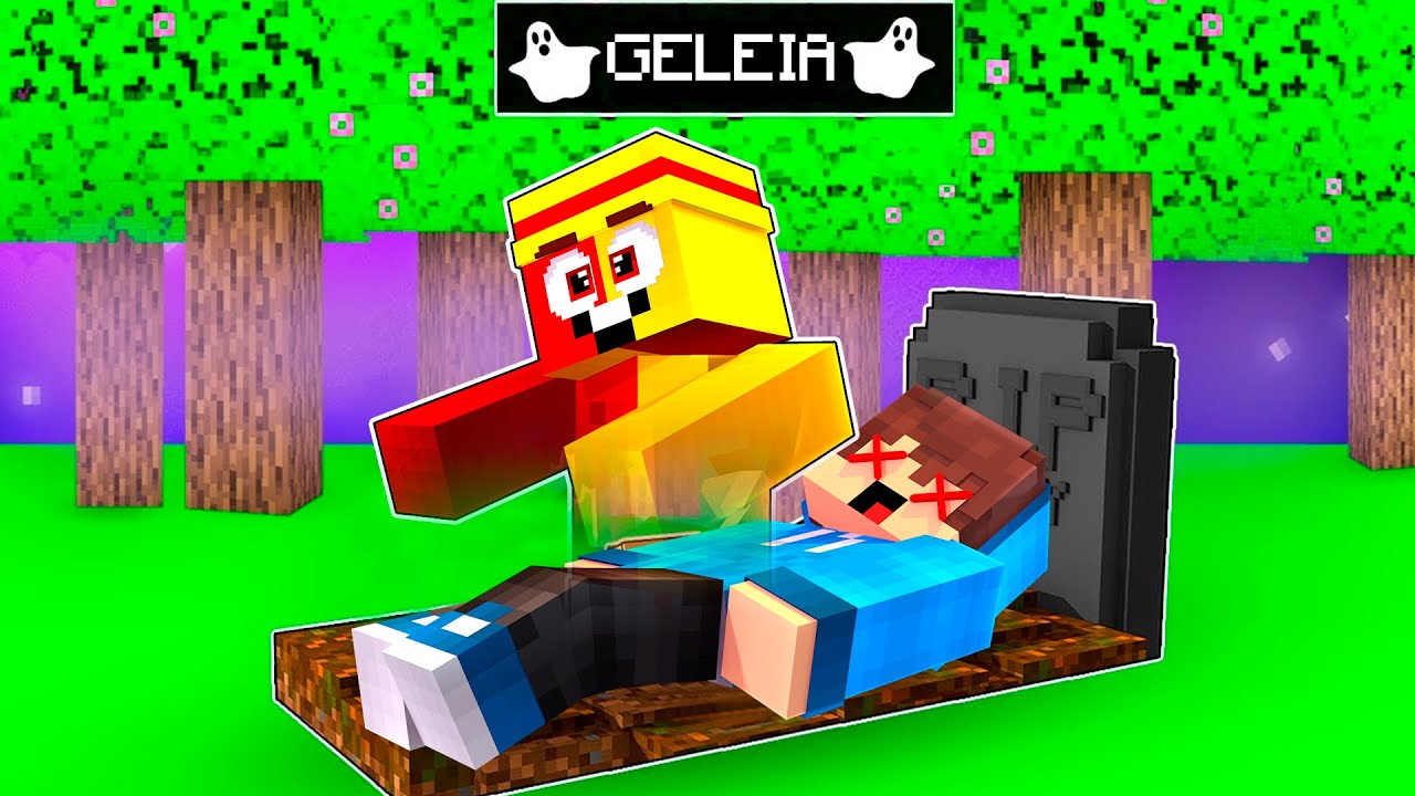 MINECRAFT MAS... MORRI E VOLTEI COMO GELEIA!!! - YouTube