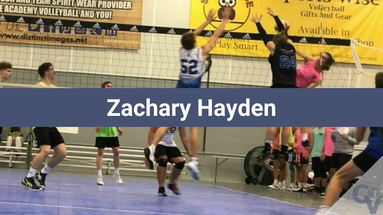 Zachary Hayden Volleyball Highlights | IN 2022 | S, L, DS - YouTube