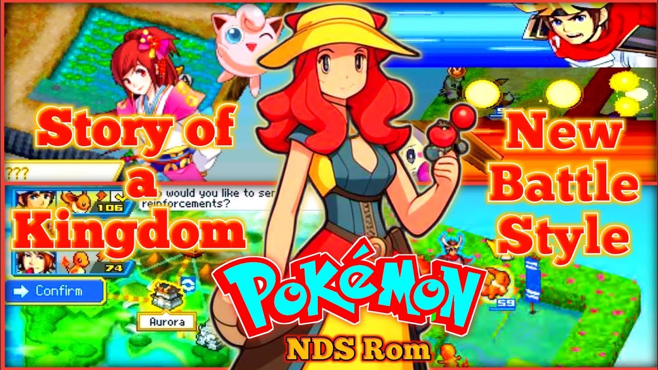 New [Updated] Pokemon NDS Rom Hack with Awesome Story and New Battle ...