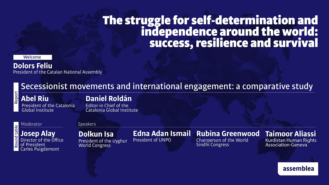 The struggle for self-determination and independence around the world ...