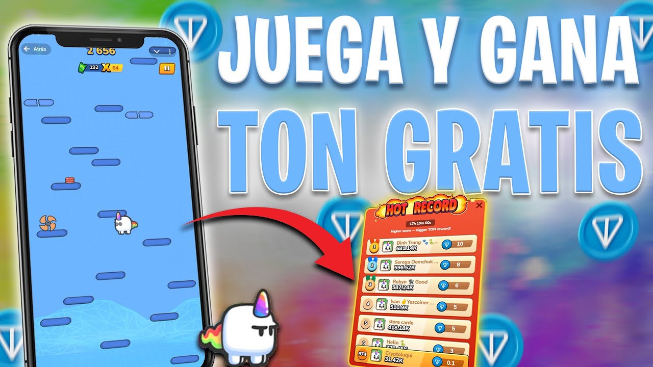 Gana TONCOIN GRATIS Con Este Bot De Telegram Solo Por Jugar | Uni Jump ...