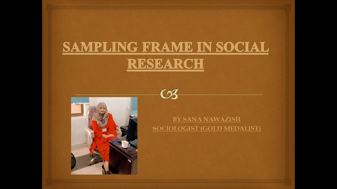 Research Methods|Sampling|Sample|Sampling frame #research #sample - YouTube