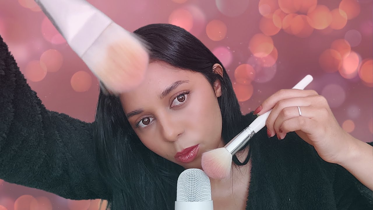 Asmr Gently Tickling Your Ears 👂 Brushing Tingly Youtube
