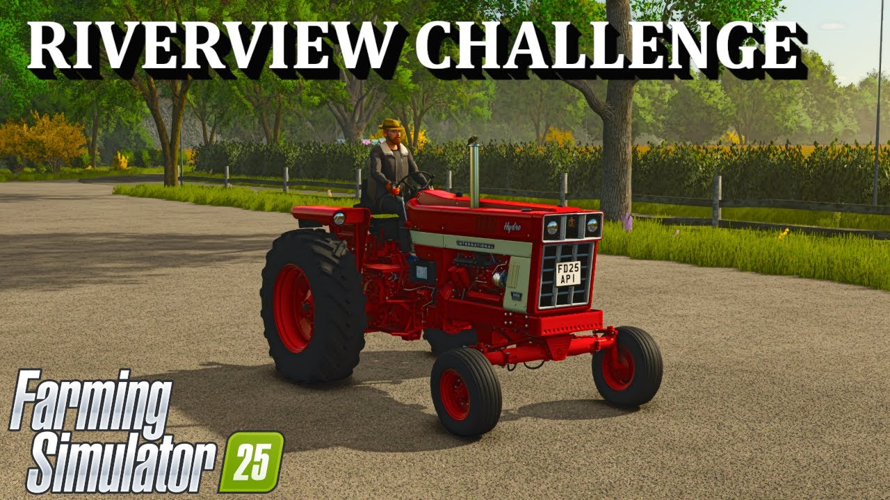SHENNANIGANS? RIVERVIEW CHALLENGE SET UP FS25 - YouTube