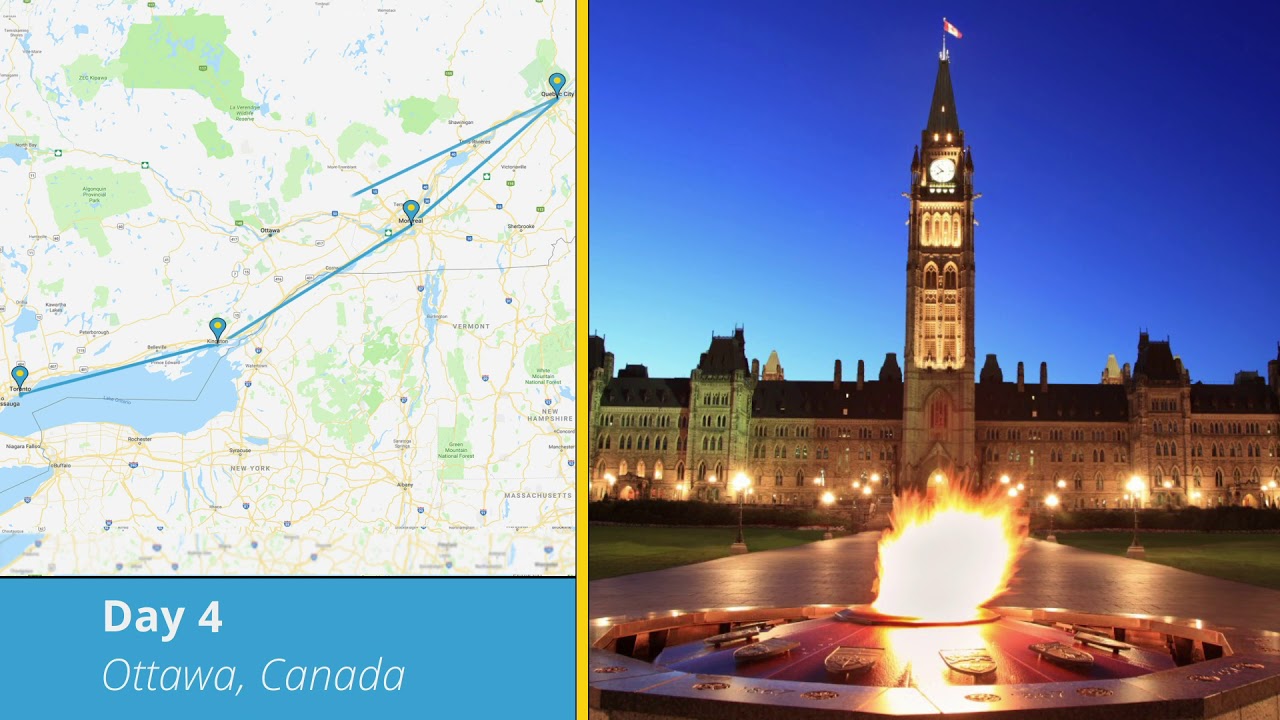 Tours4Fun Itinerary - 7 Day Canada East Tour: Toronto, Montreal, Ottawa ...
