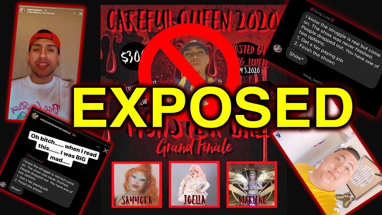 DRAG QUEEN COMPETITION SCAM: SayyoraQueen, Marlene Marvelous & Joella ...