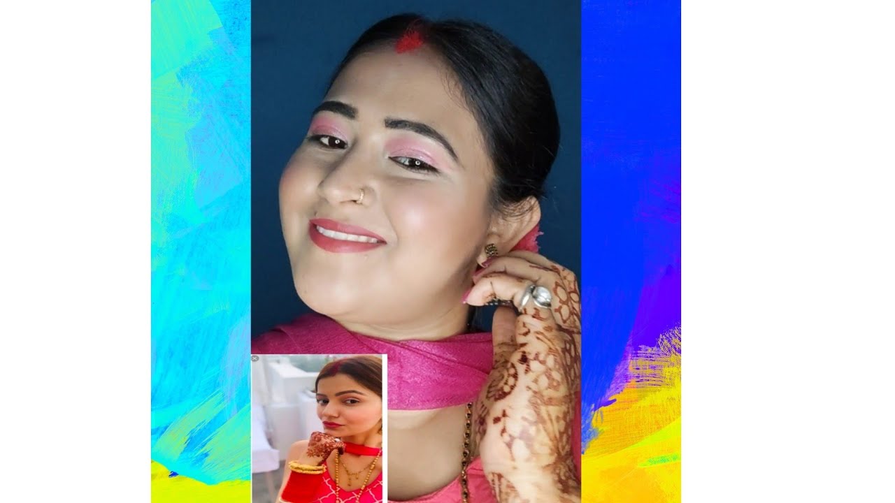 #shorts Rubina dilaik inspired makeup look 🤭🤭 | manisha bhandari ...