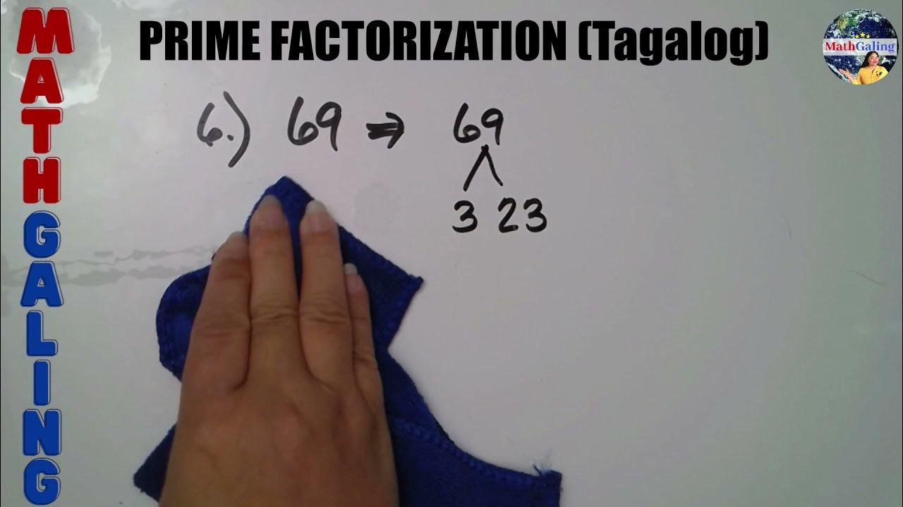 TAGALOG MATH Prime Factorization Paano Gawin? | MathGaling Tagalog Math Tutorial (Math in ...