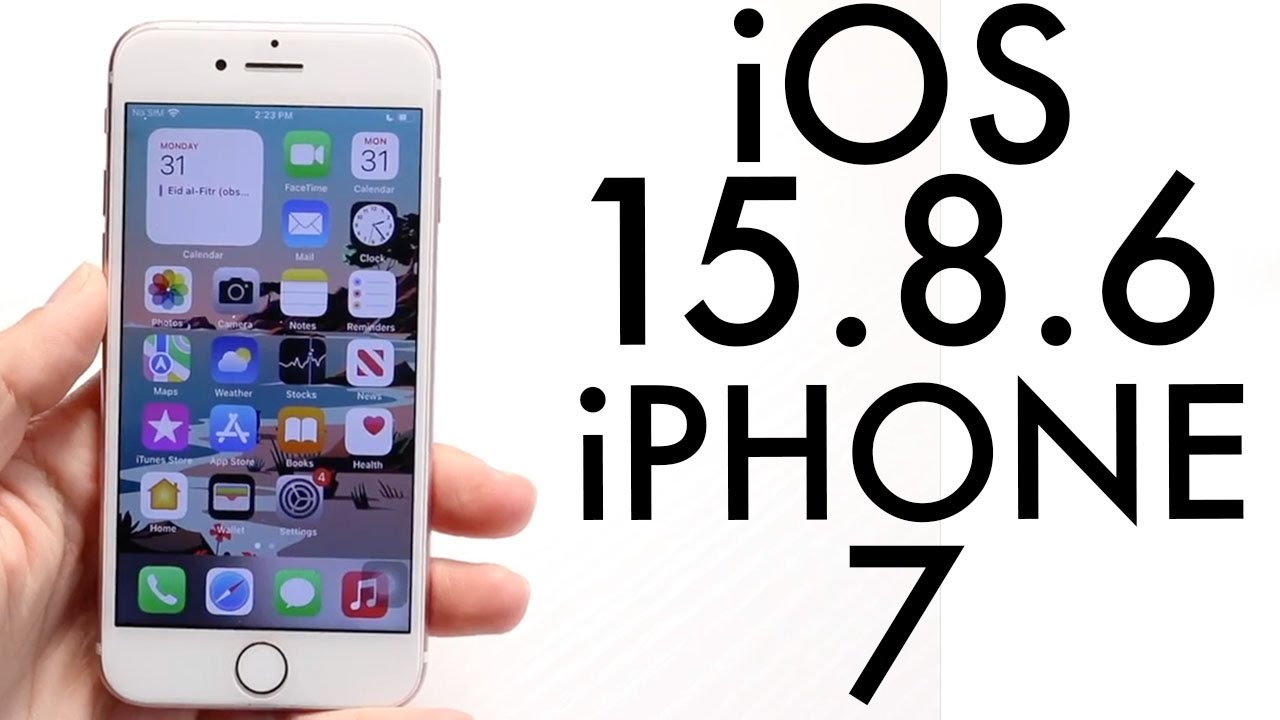 iOS 15.8.6 On iPhone 7! (Review) - YouTube