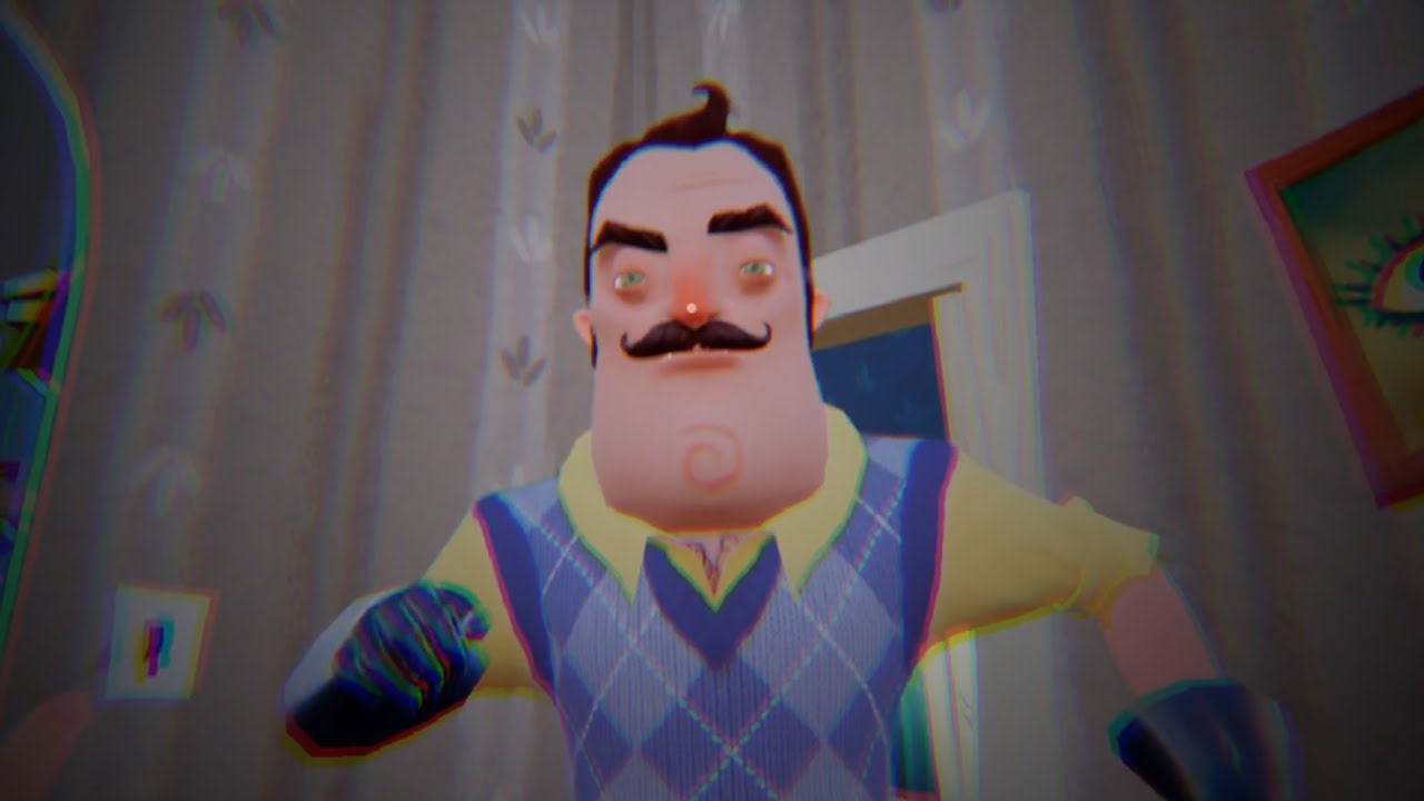 LOCK MY NEIGHBOR OUTSIDE HIS HOUSE - Hello Neighbor Mod - YouTube