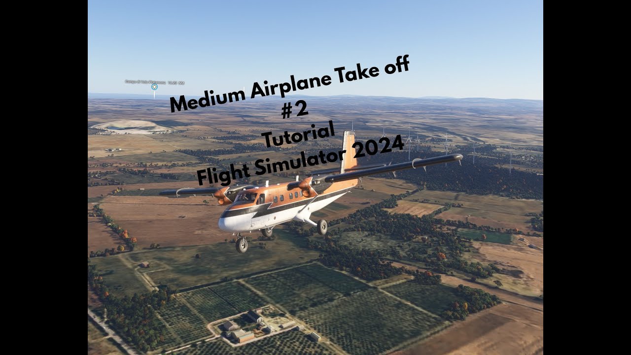 Tutorial take off with medium Airplane - YouTube