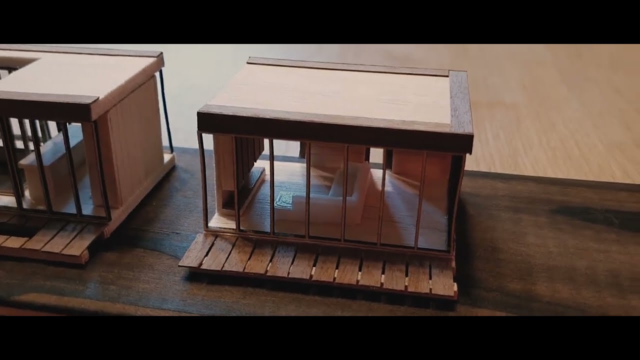 Architecture Model Making: Minimal Family House - project #26 - YouTube