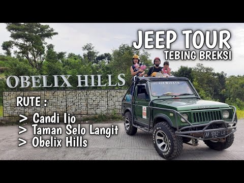 JEEP TOUR TEBING BREKSI || JALUR CANDI IJO - TAMAN SELO LANGIT - OBELIX ...