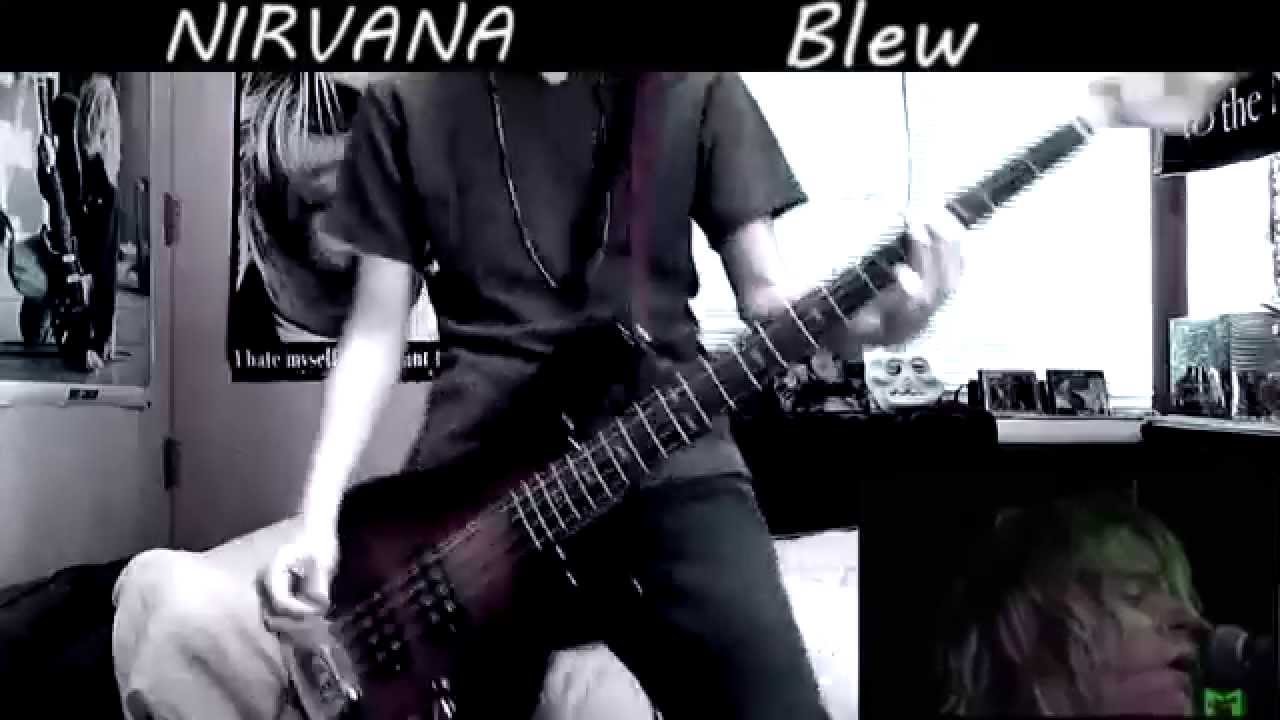 NIRVANA Blew Bass cover - YouTube