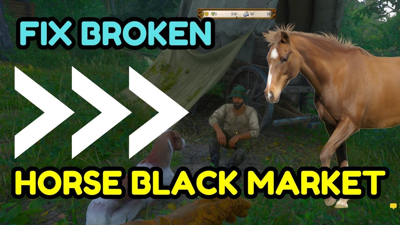 Fix Horse Black Market Gone Bug at Mikolai | Kingdom Come Deliverance 2 ...