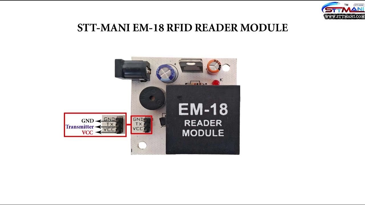 INTRODUCTION TO STT-MANI EM18 READER MODULE - YouTube