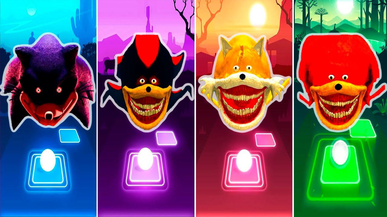 SHIN SONIC TAPES 🆚 SONIC 🆚 SHIN SONIC 🆚 SONIC EXE Astronomia - YouTube