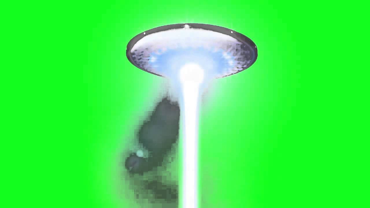 Green Screen UFO Beam Aliens HD - Footage PixelBoom - YouTube