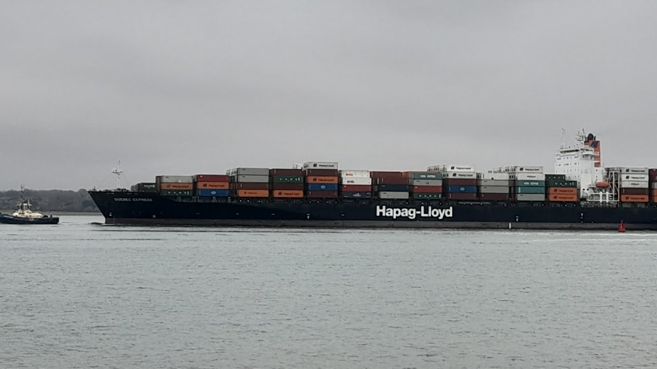 QUEBEC EXPRESS (AG)Container Ship | Shipspotting UK 🇬🇧 | Southampton ...