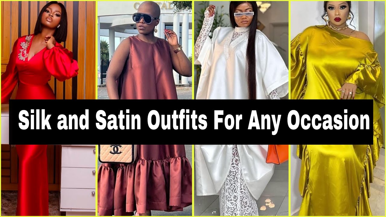 Silk & Satin Styles for Every Occasion – Be the Main Character! #silk # ...