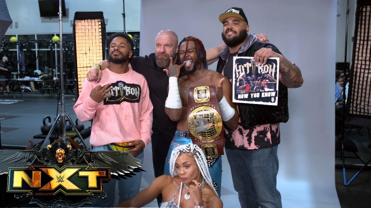 Isaiah “Swerve” Scott’s first photoshoot as NXT North American Champion ...