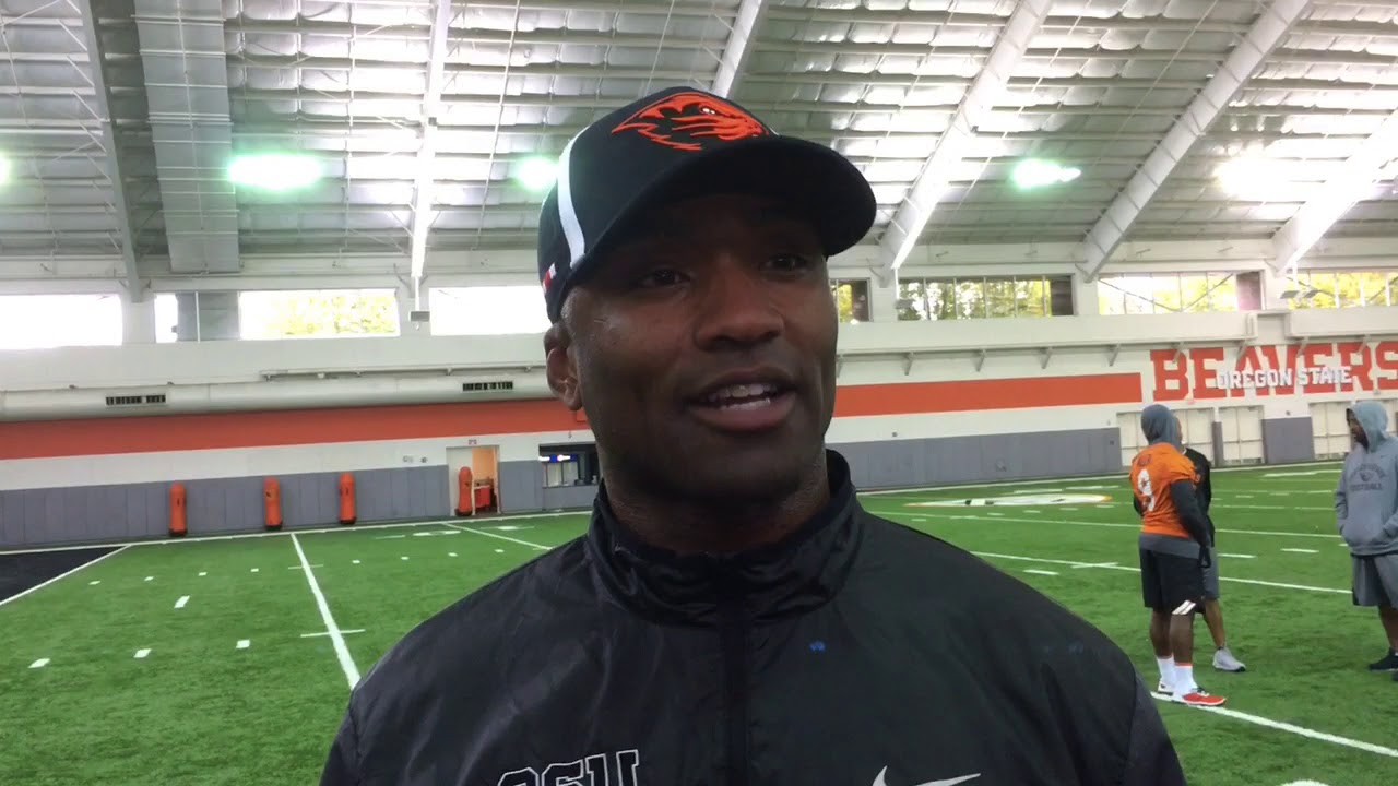 Oregon State coach Cory Hall talks about Arizona and the suspended ...