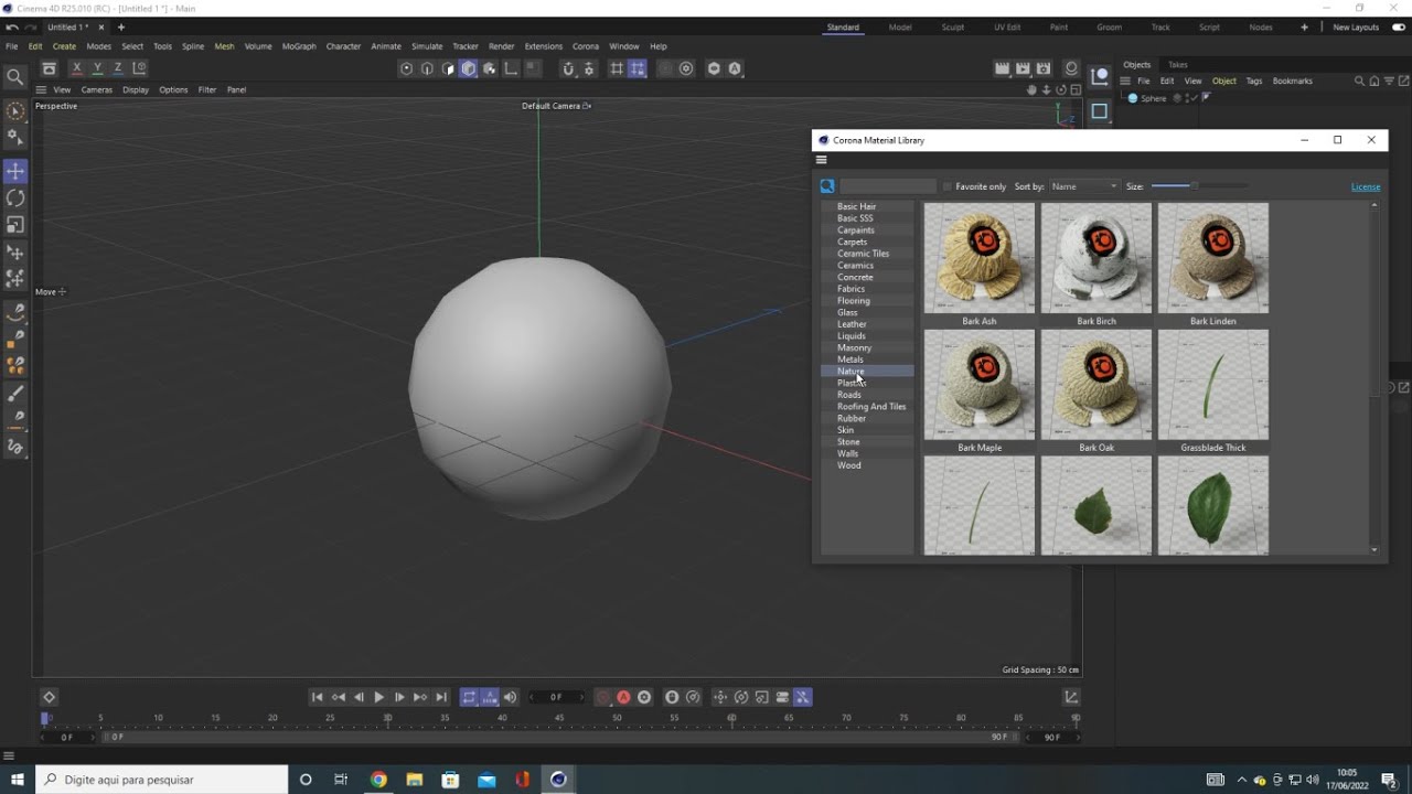 Instalação do Corona Renderer 7 para Cinema 4D + Biblioteca de ...