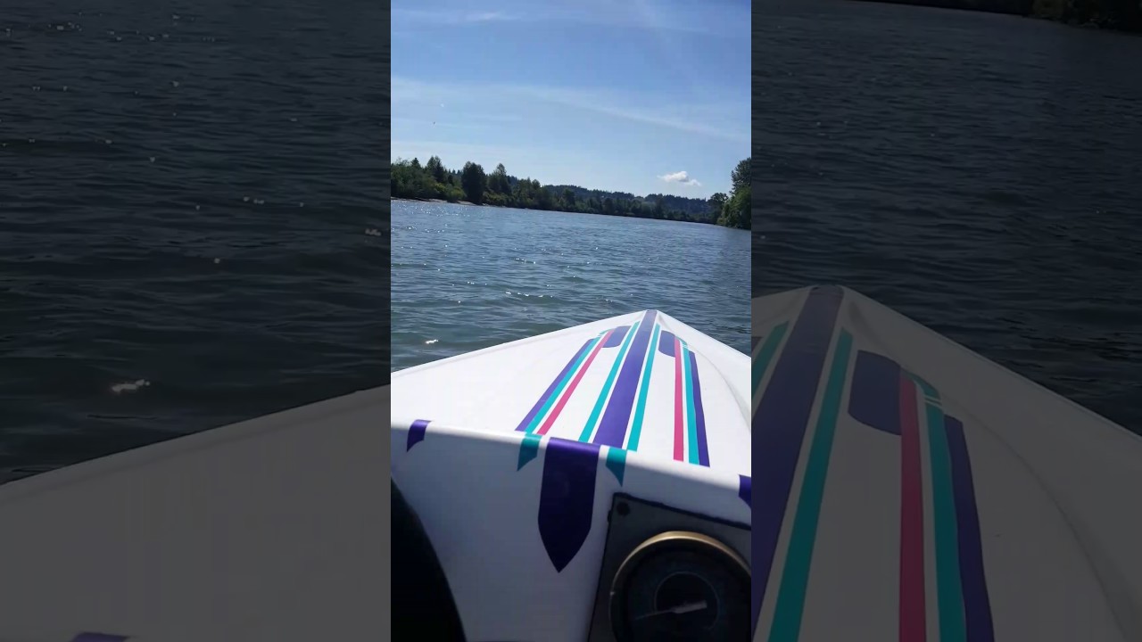 1987 Funjet Boat - YouTube