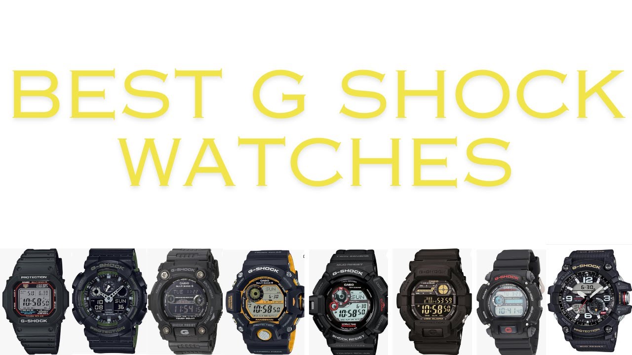 Tough Style: Top G-Shock Watches on the Market in 2024 | Unbeatable ...