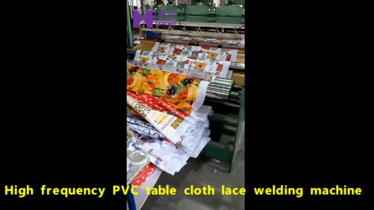Full automatic pvc lace welding machine - YouTube