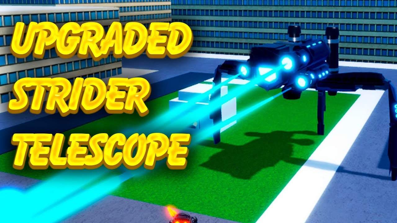 super box siege defense upgraded strider telescope - YouTube