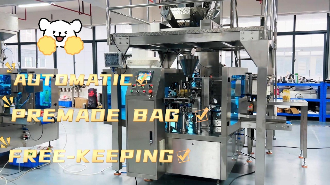 Automatic Pouch Packing Machine for Yellow Millet with Preservative ...