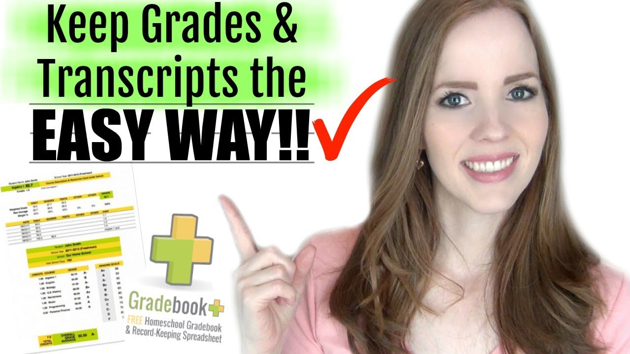 HOMESCHOOL RECORD KEEPING How To Keep Grades Transcripts FREE HOMESCHOOL RECORD KEEPING How To Keep Grades Transcripts FREE