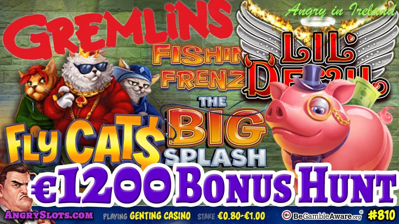 €1200 SLOTS BONUS HUNT - *Max 30 spins* Eternal Phoenix Megaways, Fly ...