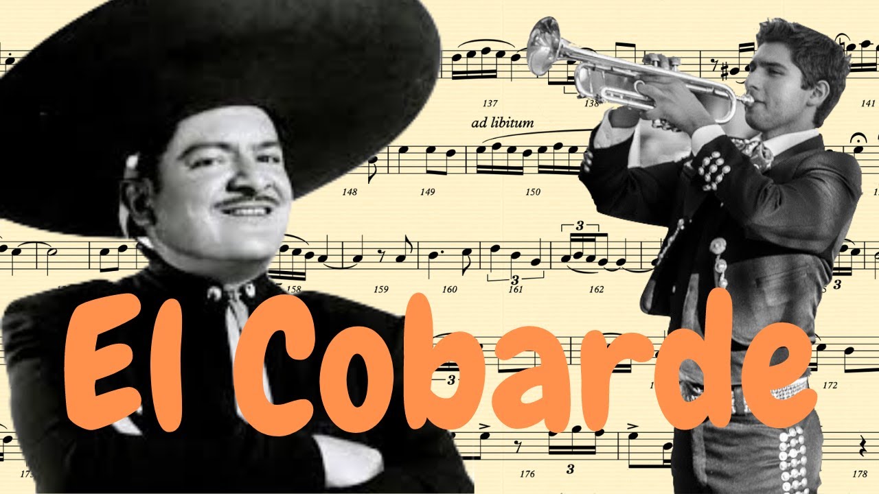 Como tocar El Cobarde en la trompeta - Jose Alfredo Jimenez - YouTube