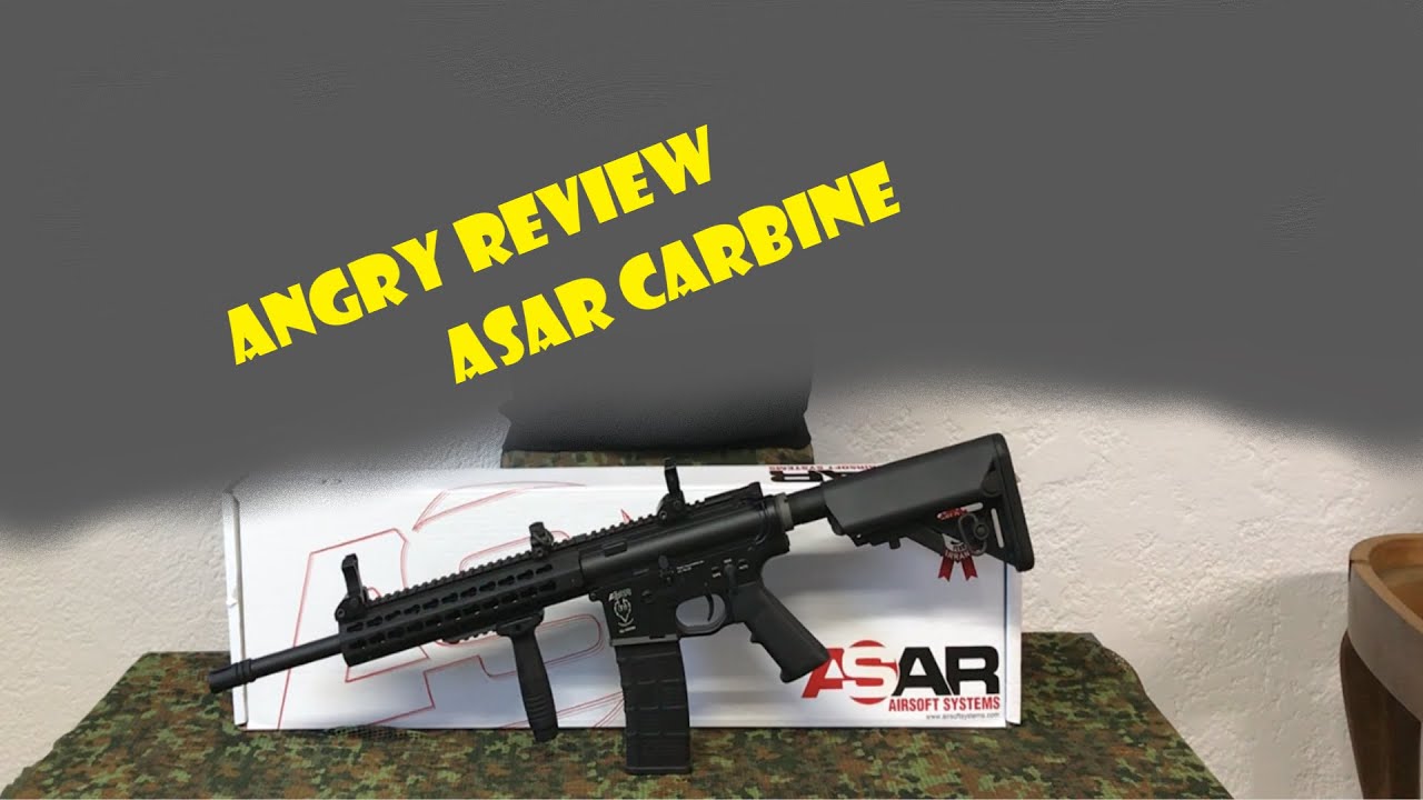 Airsoft Systems ASAR-15 "Carbine" S-AEG Bundle - YouTube