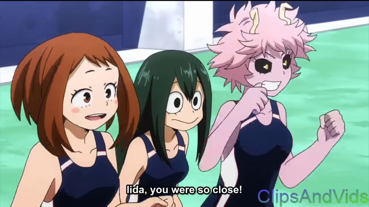 Swimming Challenge || Boku No Hero Academia - YouTube
