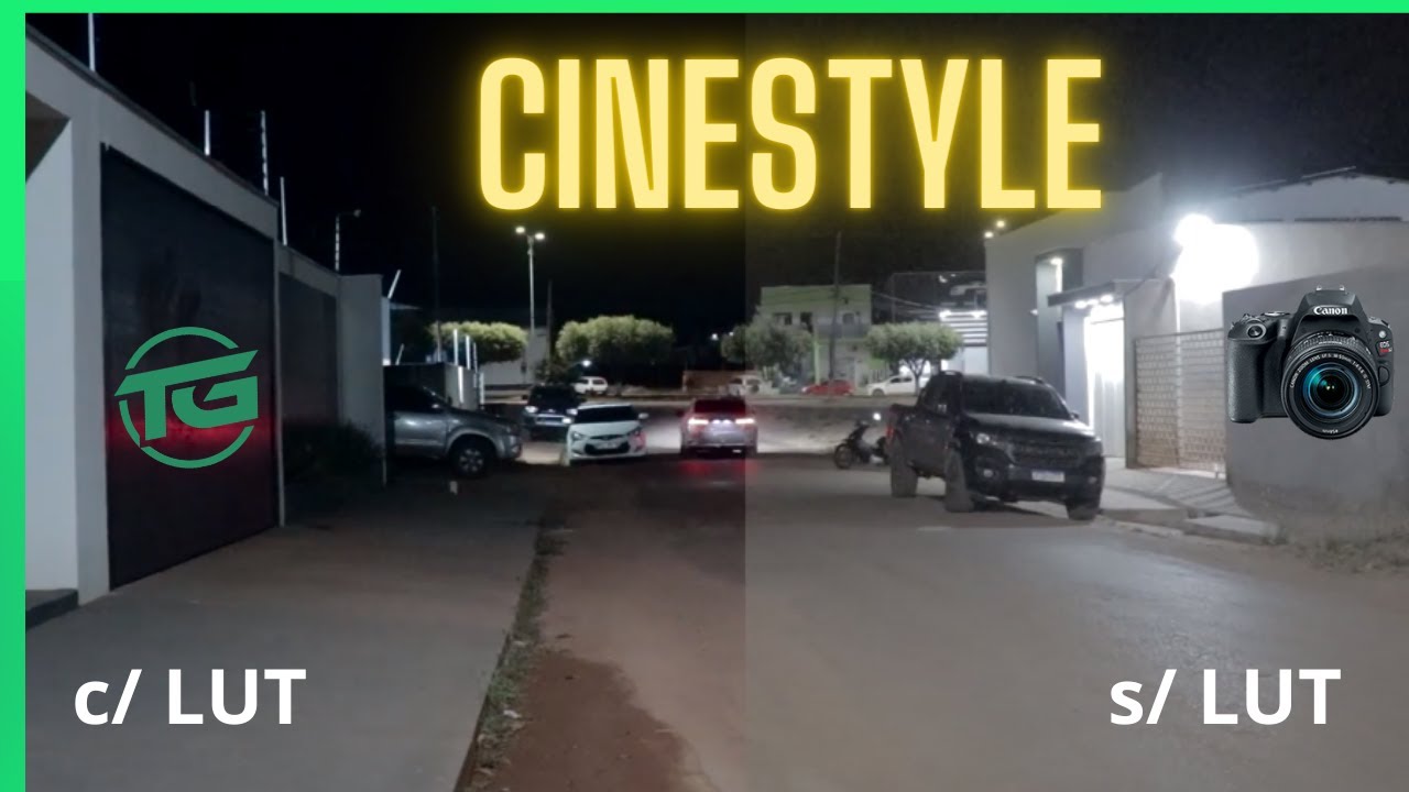 Como instalar e habilitar CINESTYLE dentro da canon SL2. PERFIL FLAT # ...